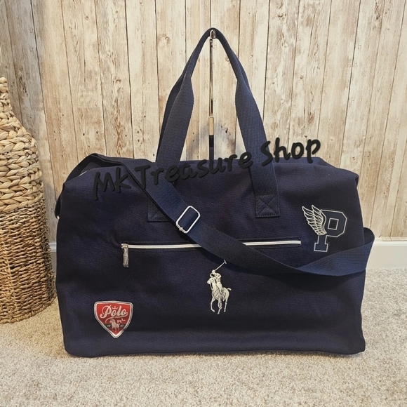 Ralph Lauren | Bags | Polo Ralph Lauren Travel Bag Navy Blue | Poshmark